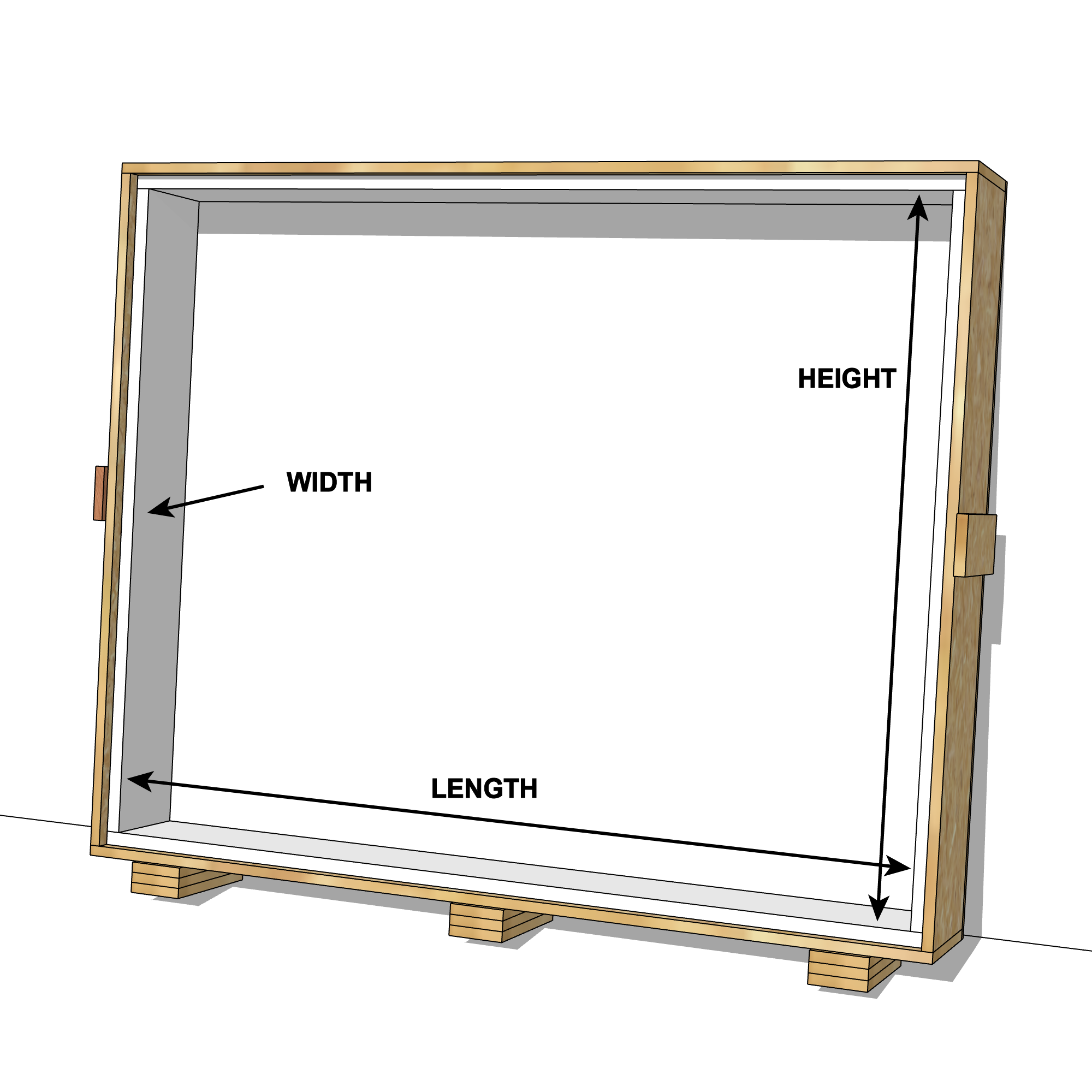 Side Loading Crate (Economy) – ArtSafe Boxes